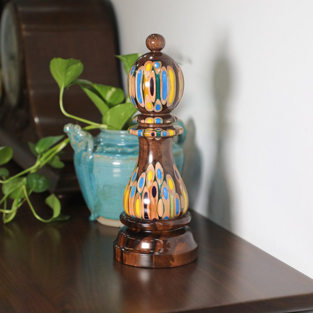 Giant Ornament Bishop- Chess Pieces- Deluxe Decore Serial - Henry Chess ...