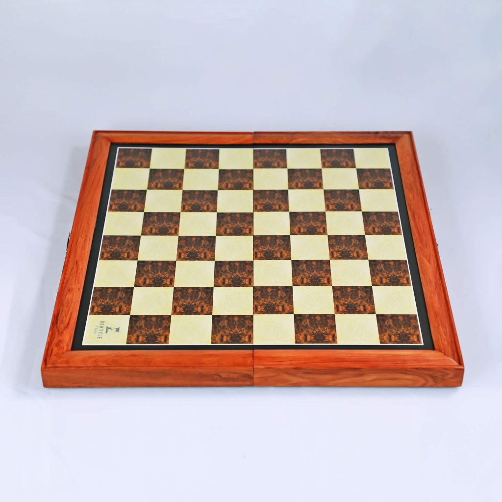 Deluxe Folding International FIDE & USCF Tournament Chess Board - Henry ...