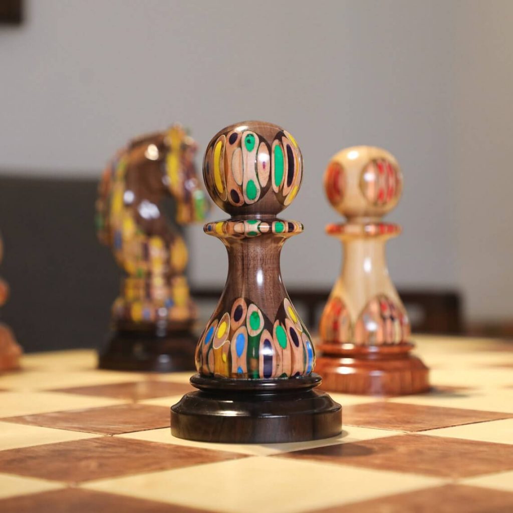 Giant Ornamental Pawn - Deluxe Serial of Chess Piece for Decor - Henry ...