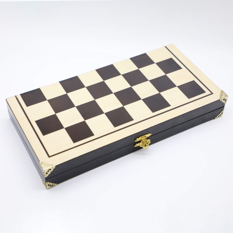 Standard Flat Tournament Chess Board (FIDE) - Henry Chess Sets