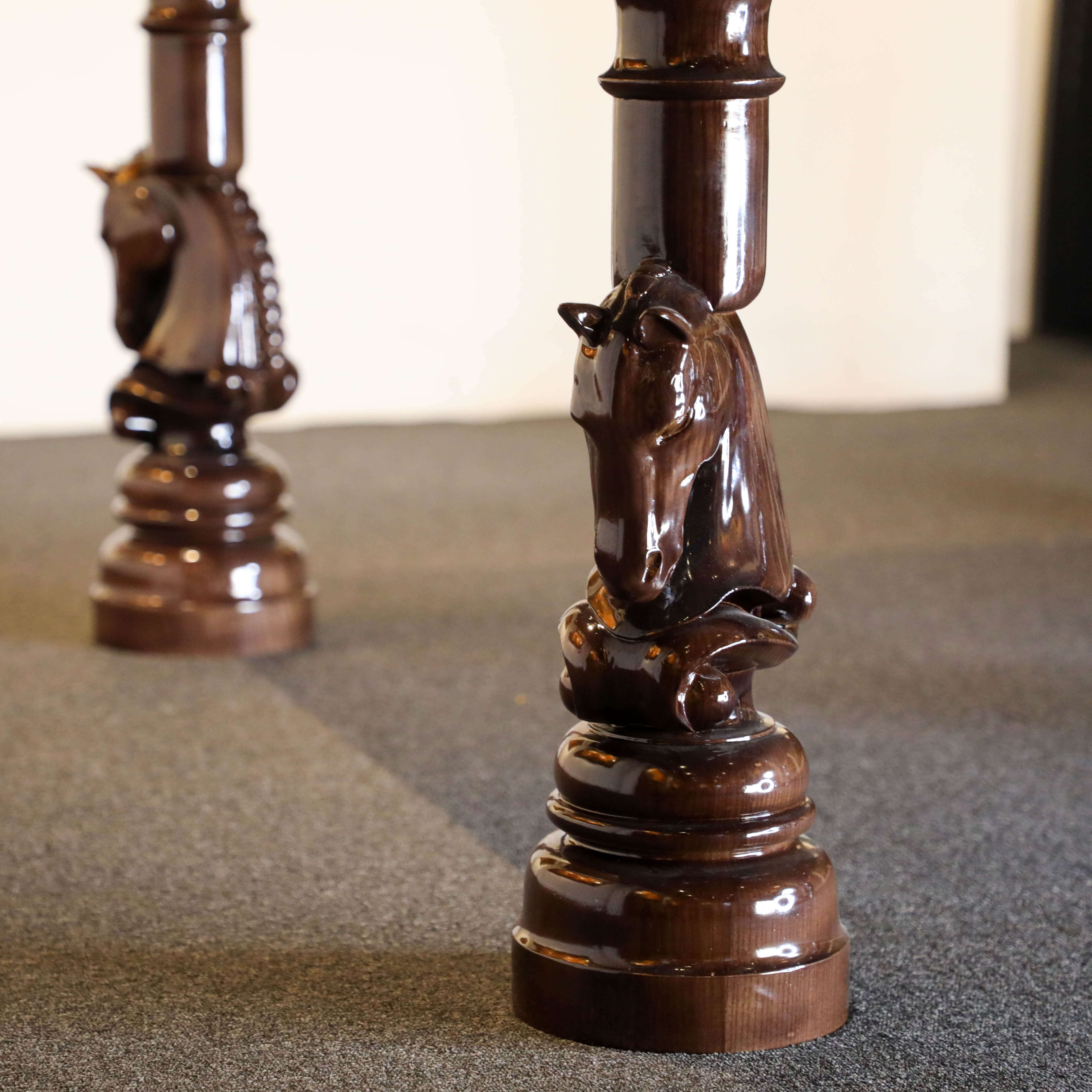The Power of Empires - Out Standing Chess Set (Dark Red – Dark Green ...