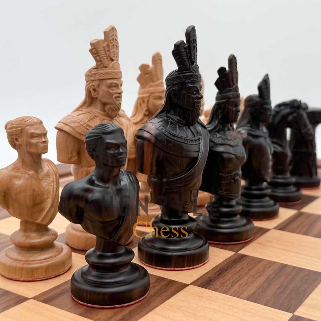 High-End Hung King Chess Set - Signature #02 - Henry Chess Sets