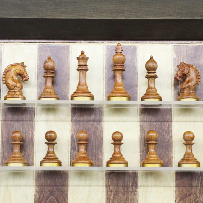Vertical Chess Sets | Wall Mounted Chess Pieces & Boards