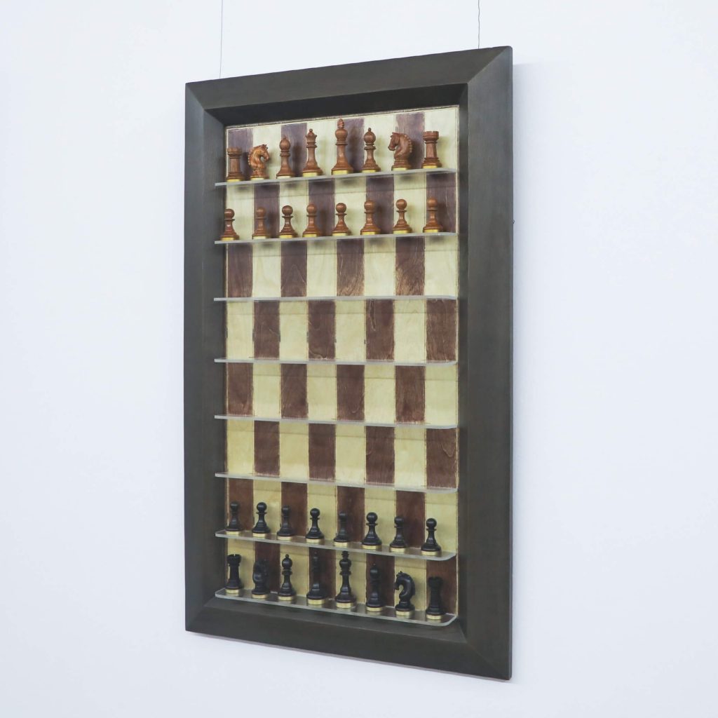 Superior Vertical Chess Board - Wall Mounted Chess Set (III) - Henry ...