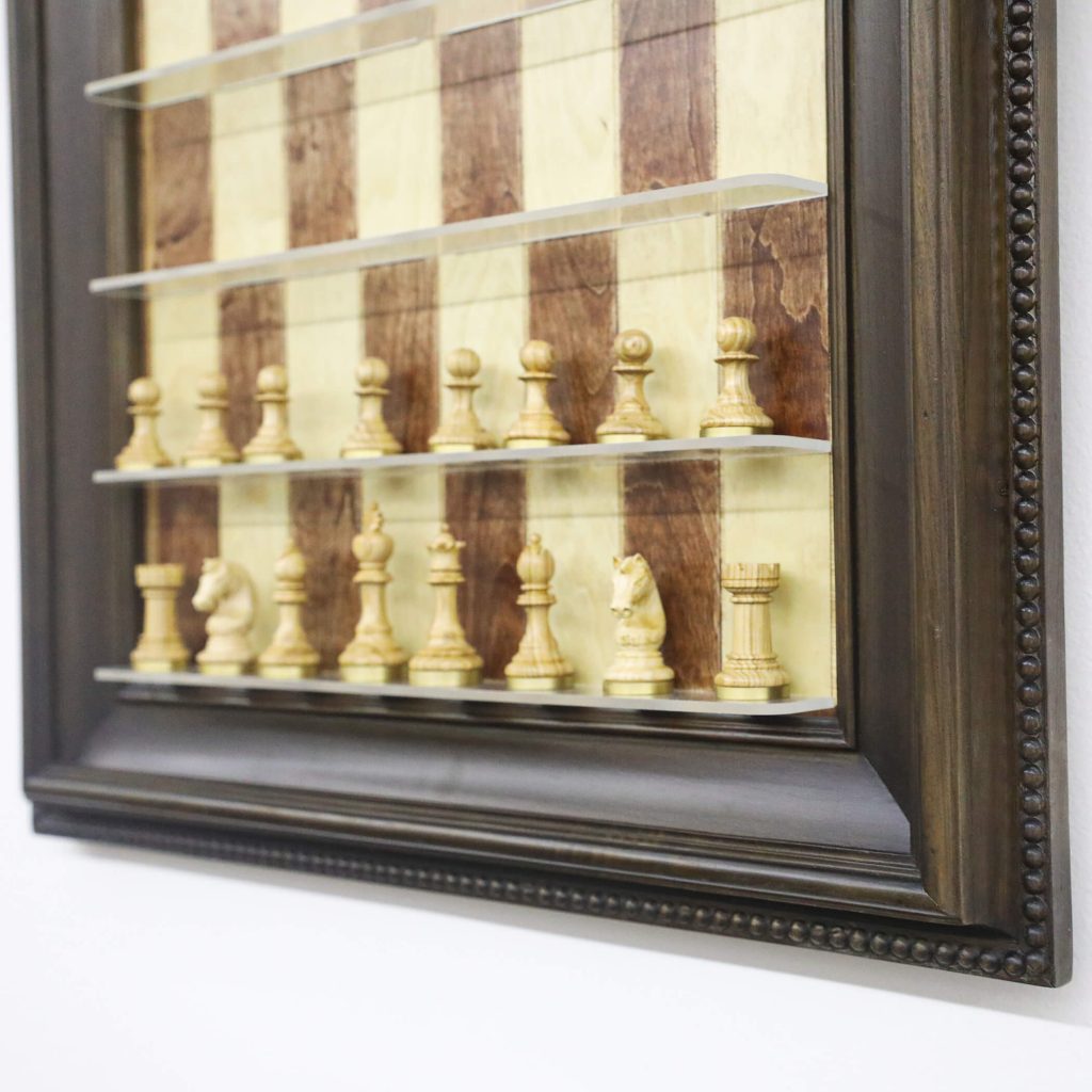 Superior Vertical Chess Board (I) - Wall Mounted Chess Set - Henry ...